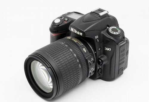 Зеркальный фотоаппарат nikon d90