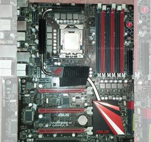 Комплект lga 1366 asus Rampage III Formula