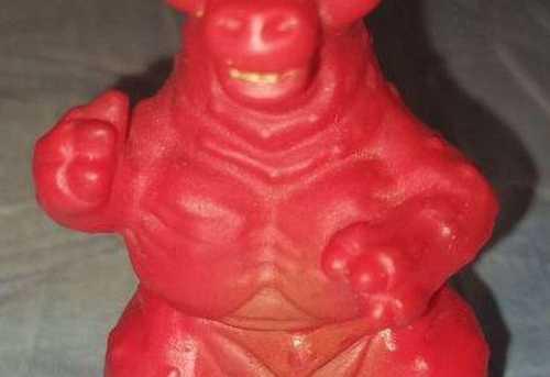 Vintage Super Dino Monsters,Pachi Kaiju (rojo)