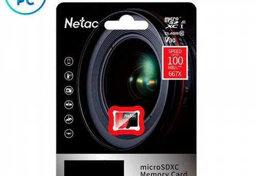 Флеш карта microSD 64GB Netac P500 Extreme Pro