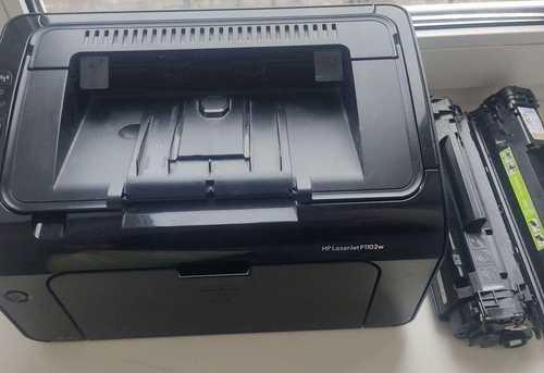 Принтер лазерный HP 1102W под ремонт
