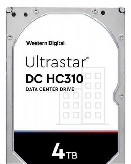 Жесткий диск WD SAS 3.0 4Tb Ultrastar DC HC310