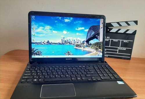 Отличный ноутбук Sony Vaio SVE-151J11V