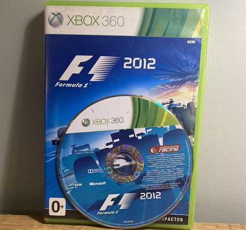 Xbox 360 игра formula 1 2012 диск