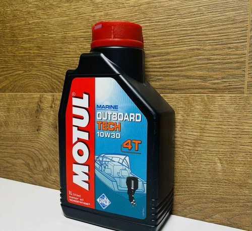 Моторное масло motul Outboard tech 4Т 10W30, 1л