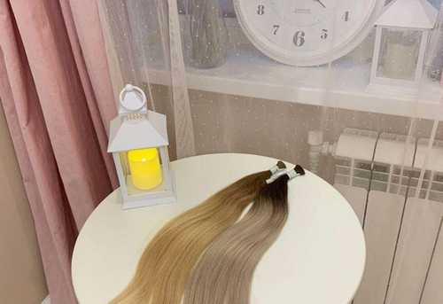 Амбре 60см lux 50г люкс волосы для наращивания