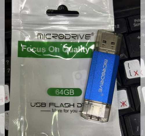 Usb флешка 64GB Type-C Winodws 11 pro