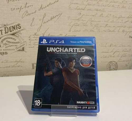 Uncharted: The lost legacy / PS4 диск