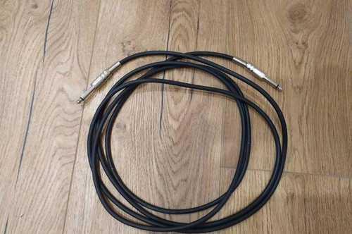 Гитарный кабель 3 метра джек 6,3мм