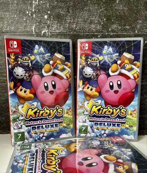 Kirby s return to Dreamland Deluxe nintendo switch