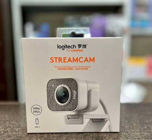 Веб-камера Logitech StreamCam, white