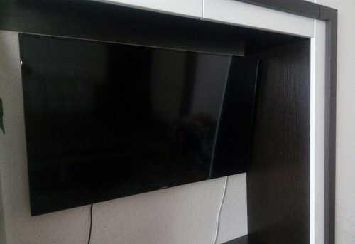 Телевизор smart tv Samsung 48 битый экран
