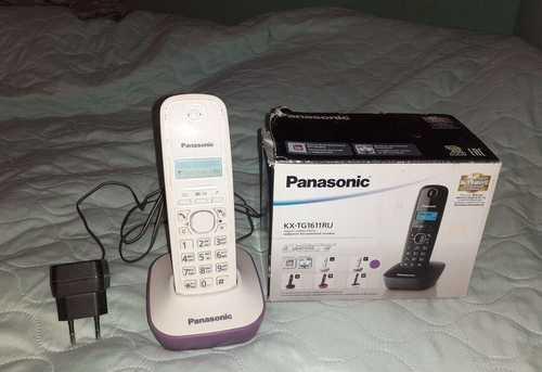 Panasonic цифровой беспроводной телефон kx-tg1611