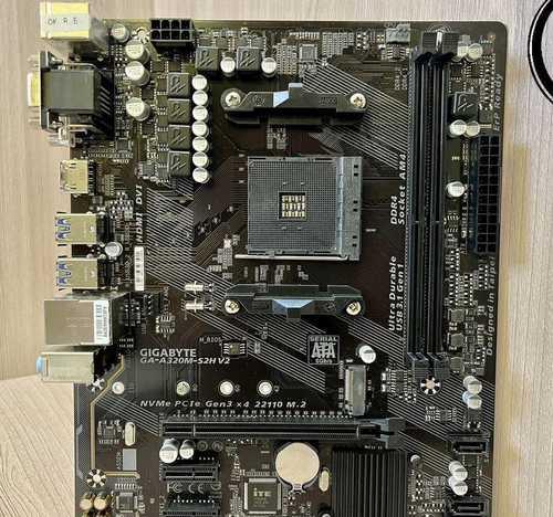 Материнская плата AM4 gigabyte GA-A320M-S2H V2 (B3