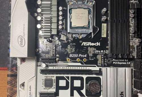 Материнская плата asrock b250 pro4