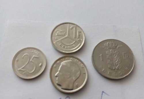 Монеты Бельгии, Болгарии, Венгрии