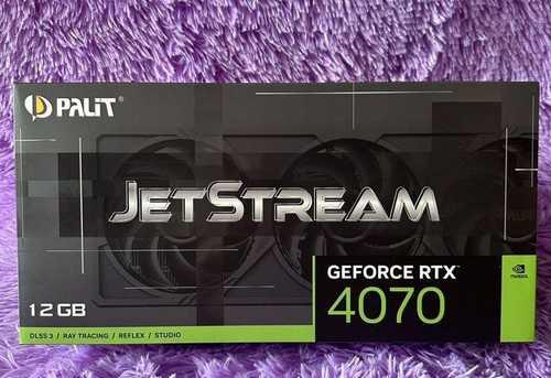New Видеокарта Palit RTX 4070 JetStream (ситилинк)