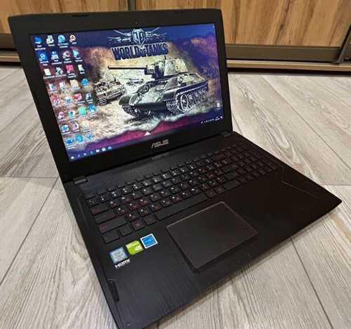 Геймерский asus ROG strix GL502VML\core I5\GTX1060