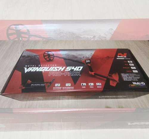 Металлоискатель minelab vanquish 540 pro pack