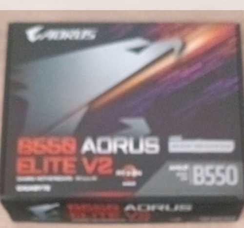 Продам Материнская плата gigabyte B550 aorus elite