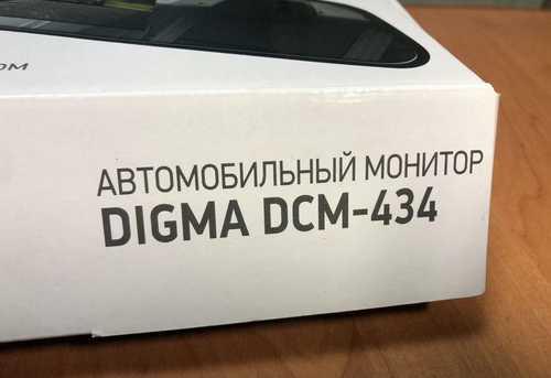 Автомобильный монитор/зеркало Digma DCM-434