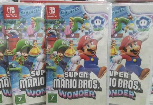 Super Mario Bros Wonder switch русский звук меню