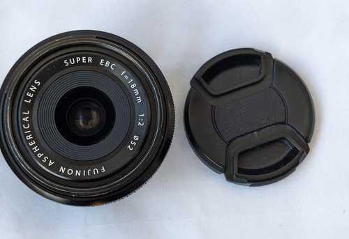 Fujifilm XF18 f2