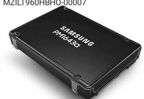 Диск SSD Samsung PM1643a U.2 (2.5"/15mm) 960GB SAS