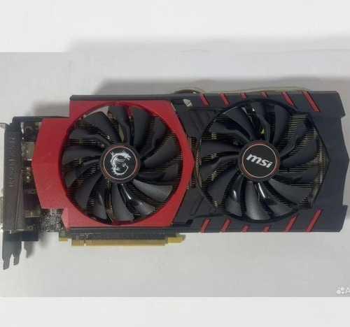 Видеокарта Nvidia GeForce gtx 970 4 gb gaming msi