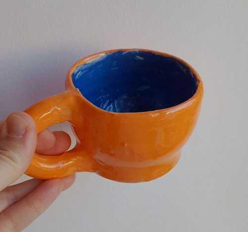 Кружка из глины