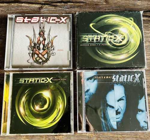 Static-X подборка оригинальных CD