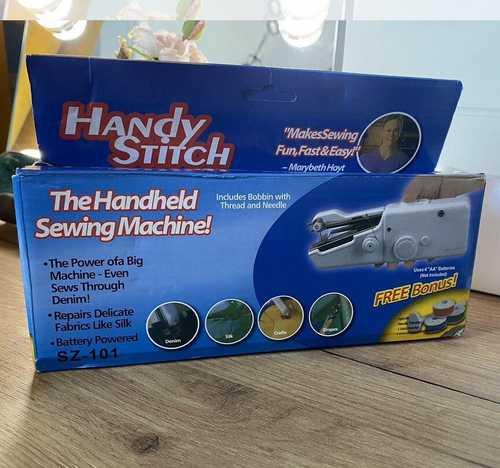 Портативная швейная машинка handy stitch