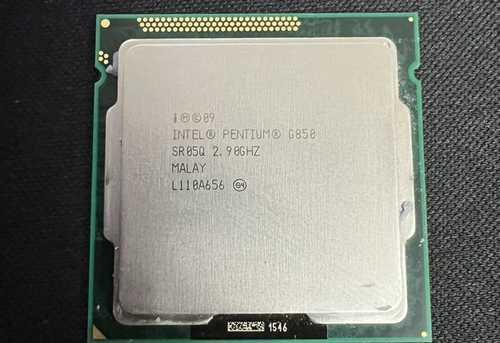 Процессор Intel pentium g850