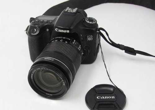 Фотоаппарат Canon 70d. 18-135мм