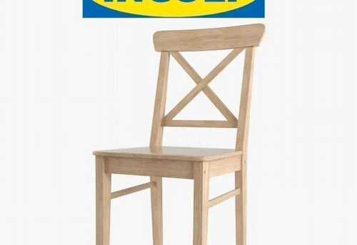 Стул IKEA Ингольф деревянный без отделки