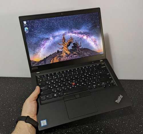 8-ядер Lenovo Thinkpad i5 8th-gen/16/256