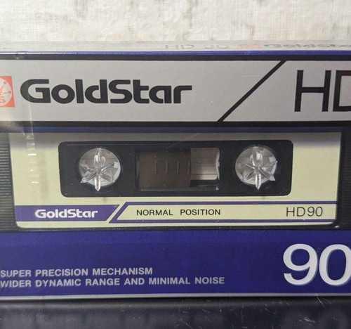 Аудиокассета GoldStar HD 90 (1986)