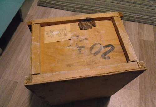 Ящик деревянный. Почта СССР