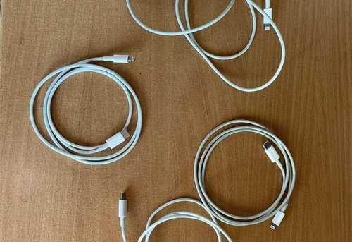 Наушники earpods, кабель для айфона, блоки