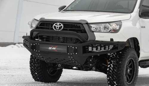 Бампер передний BMS alfa Toyota Hilux 2020-2022