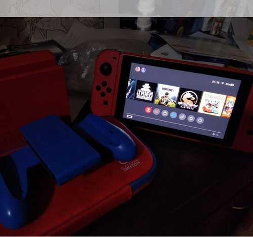 Nintendo switch Mario edition