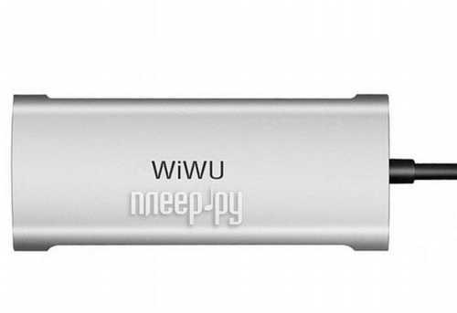 Хаб USB Wiwu Alpha A631STR 3xUSB/RJ45/SD/micro