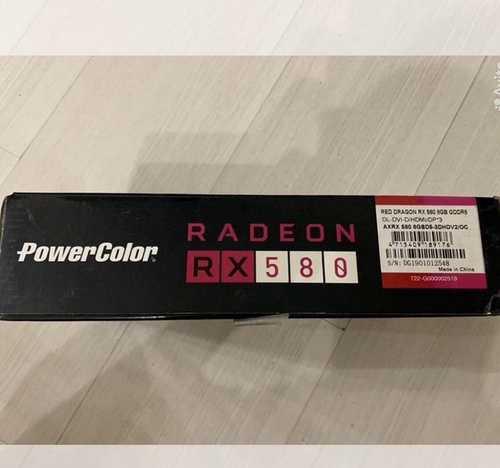 Видеокарта powercolor amd radeon rx 580 8gb