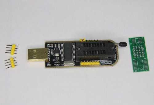 Программатор Flash bios USB CH341A, soic8 SOP8