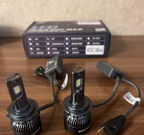 LED лампы H7 K5C mini 6000 K новые