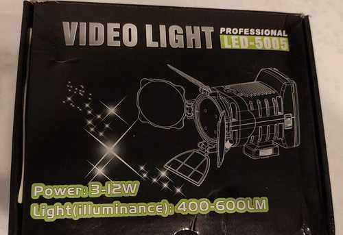Накамерный свет Video light led 5005