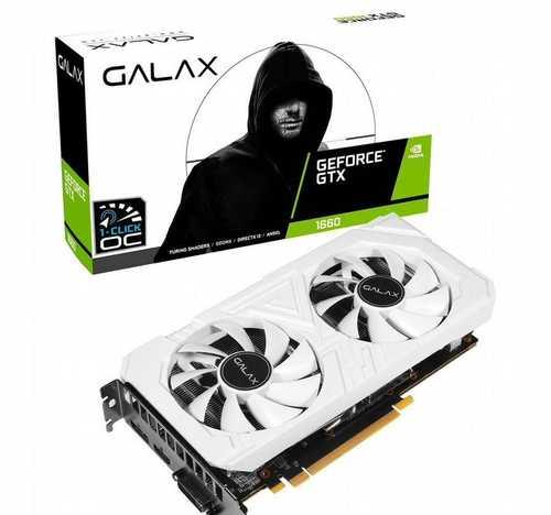 Видеокарта KFA2 GTX 1660 Ti EX white 6Гб 192bit gd