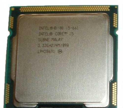 Intel Core i5-661 3.33 GHz,4-потока, LGA1156