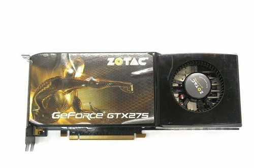 Видеокарта 896Mb GeForce 275 GTX, PCI-E zotac