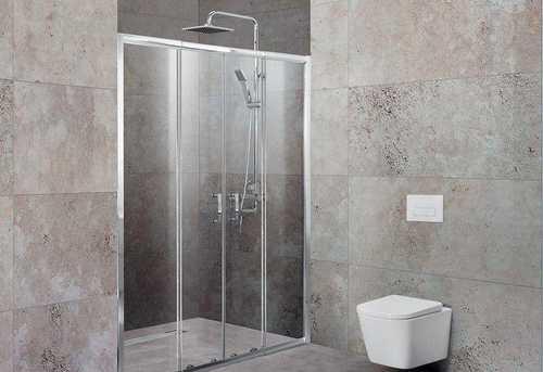 Душевая дверь BelBagno unique-BF-2-170/200-C-Cr